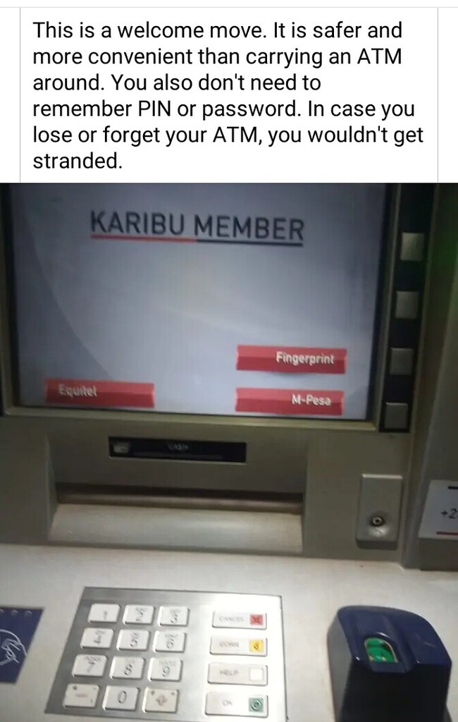 Equity introduces ATM withdrawal using your fingerprint - Business ...