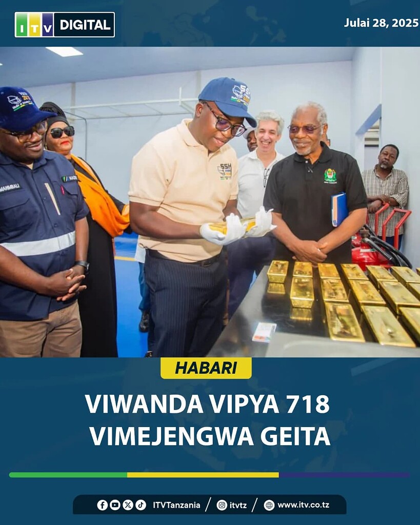 Tanzania’s Industrial Boom Under President Samia: Geita Gold Refinery ...