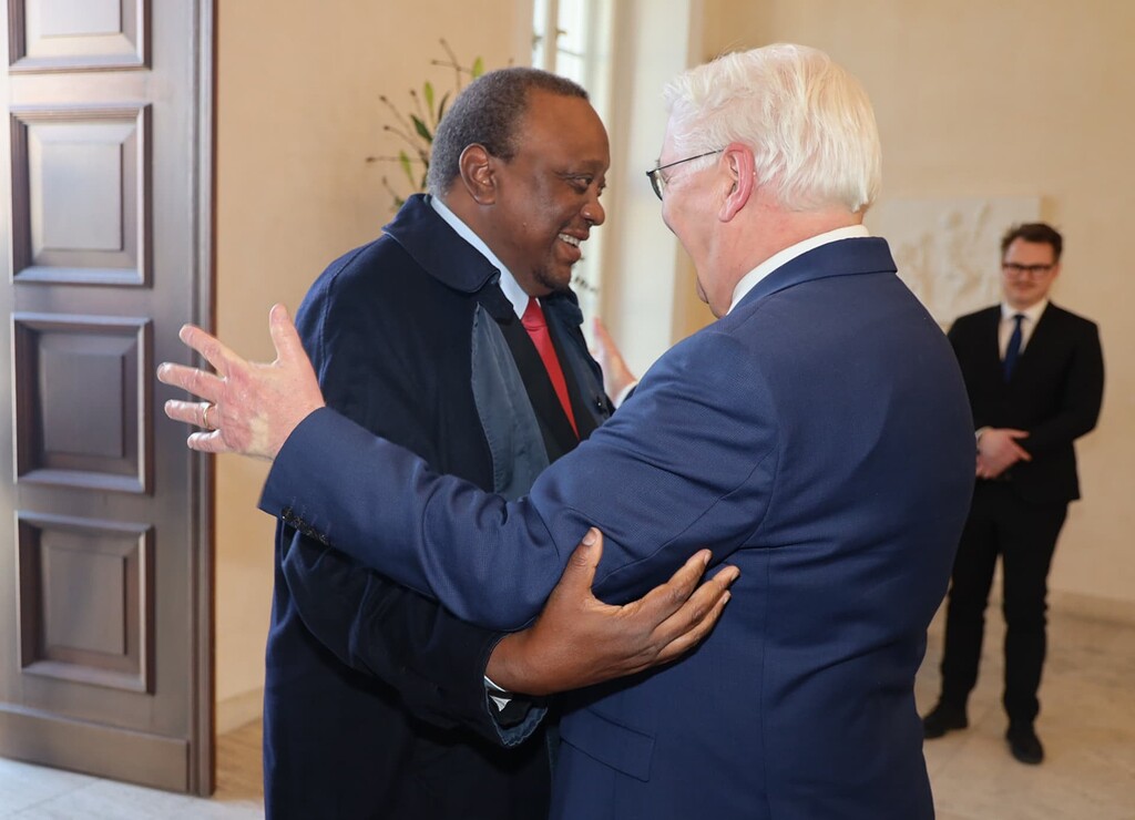 President Uhuru has met Germany President - kaongo in tears - News ...