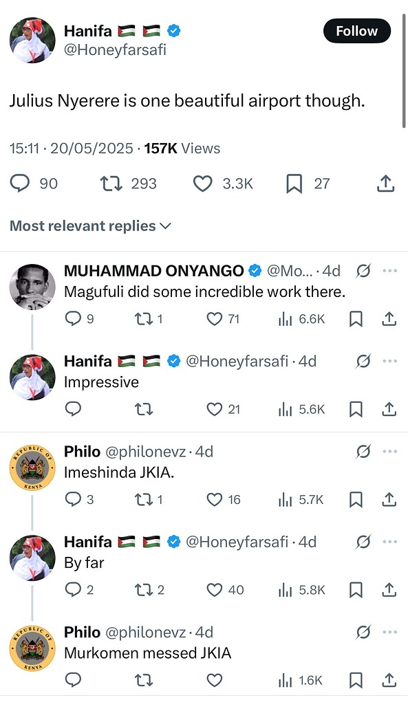 Activist Hanifa Wa Kenya: Julius Nyerere in Tanzania is one beautiful ...