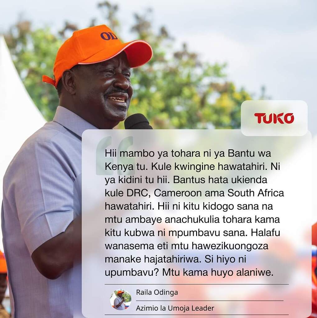 When Agwambo wooed the Mountain then forgot the plot - General - Kenya Talk