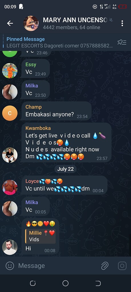 Shiml Telegram - Sex & Relationships - Kenya Talk