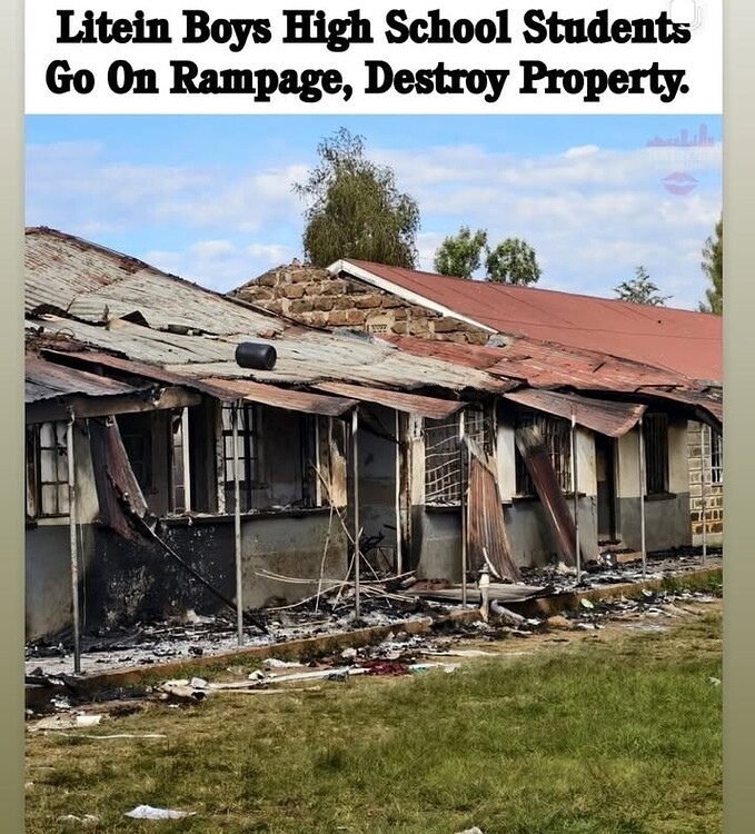 Litein Boys High school go on strike and burn school - News & Politics ...