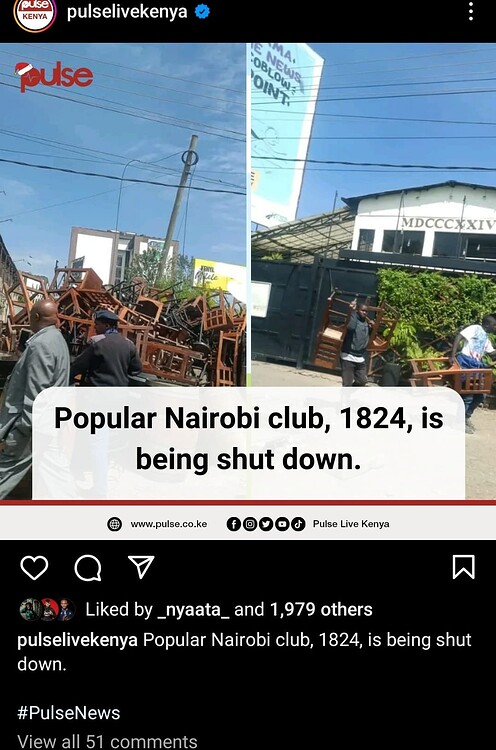 Club 1824 shutting down - Entertainment - Kenya Talk