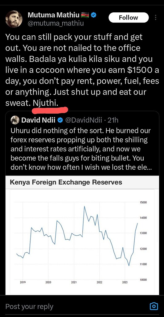 David Ndii vs Mutuma Mathiu - General - Kenya Talk