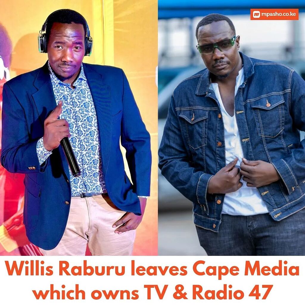 Willis Raburu ajaribu tu biashara. May be it will give sense of self ...