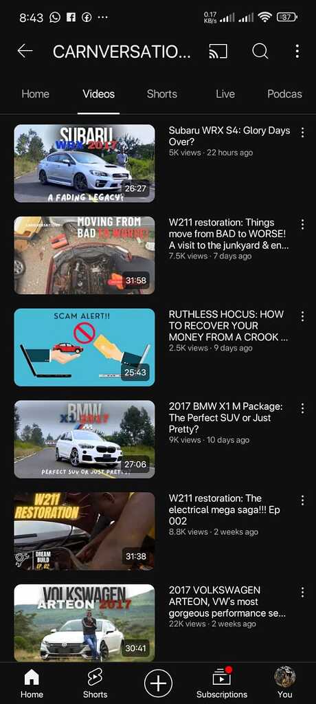 Carnversations v Auto Konnect Kenya - Science & Technology - Kenya Talk