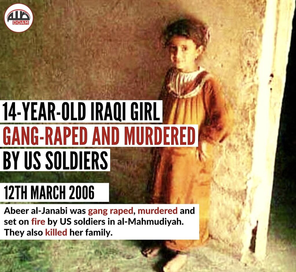 Never Forget Abeer Qasim, 14yrs Old Iraqi Girl Gang-raped And Murdered ...