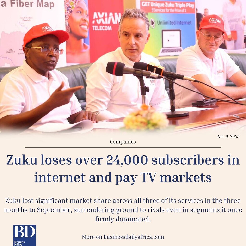 Zuku nears collapse. As exit looms. Never compete with government ...