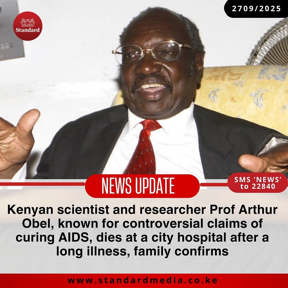 Prof. Obel dies at city hospital - Sex & Relationships - Kenya Talk
