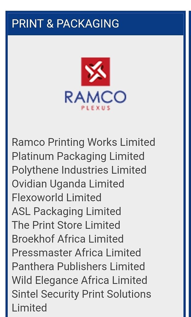 RAMCO, a group of 31 companies owned by The Patel family - Business ...