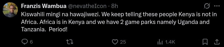 LOW IQ Bongolala Canibals Have Blocked X Nationwide In An Effort To ...