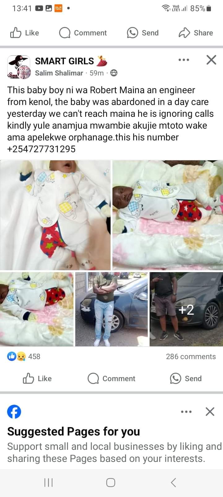 Robert Maina your baby is being sold - Sex & Relationships - Kenya Talk