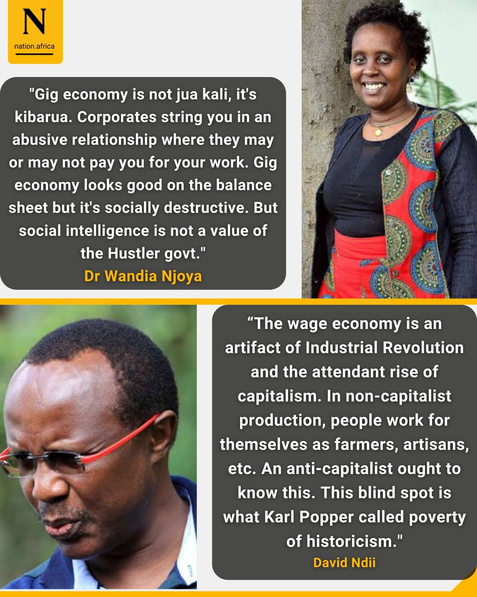 Ndii vs Wandia - News & Politics - Kenya Talk