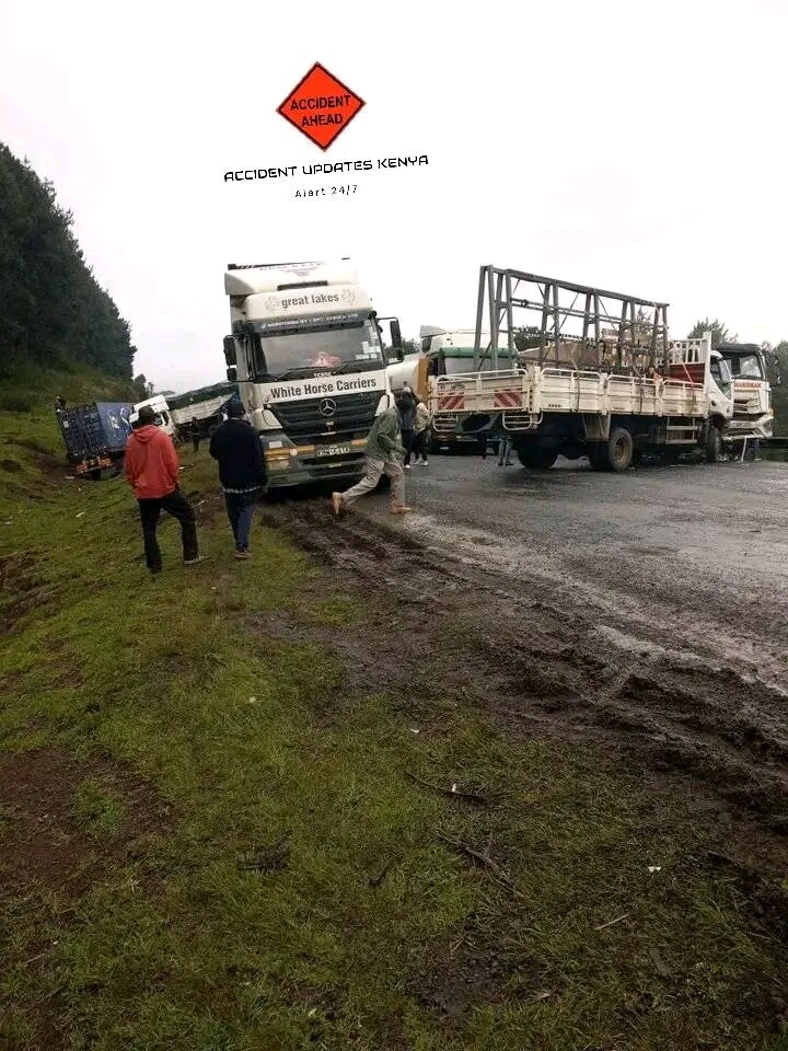 5 dead in Six trucks accident at Timboroa - General - Kenya Talk