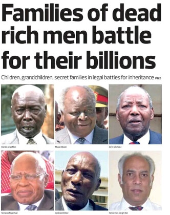 Vita Vya Uridhi Zakidhiri. Hata Will Zinapingwa Siku Hizi. GREED GALORE ...