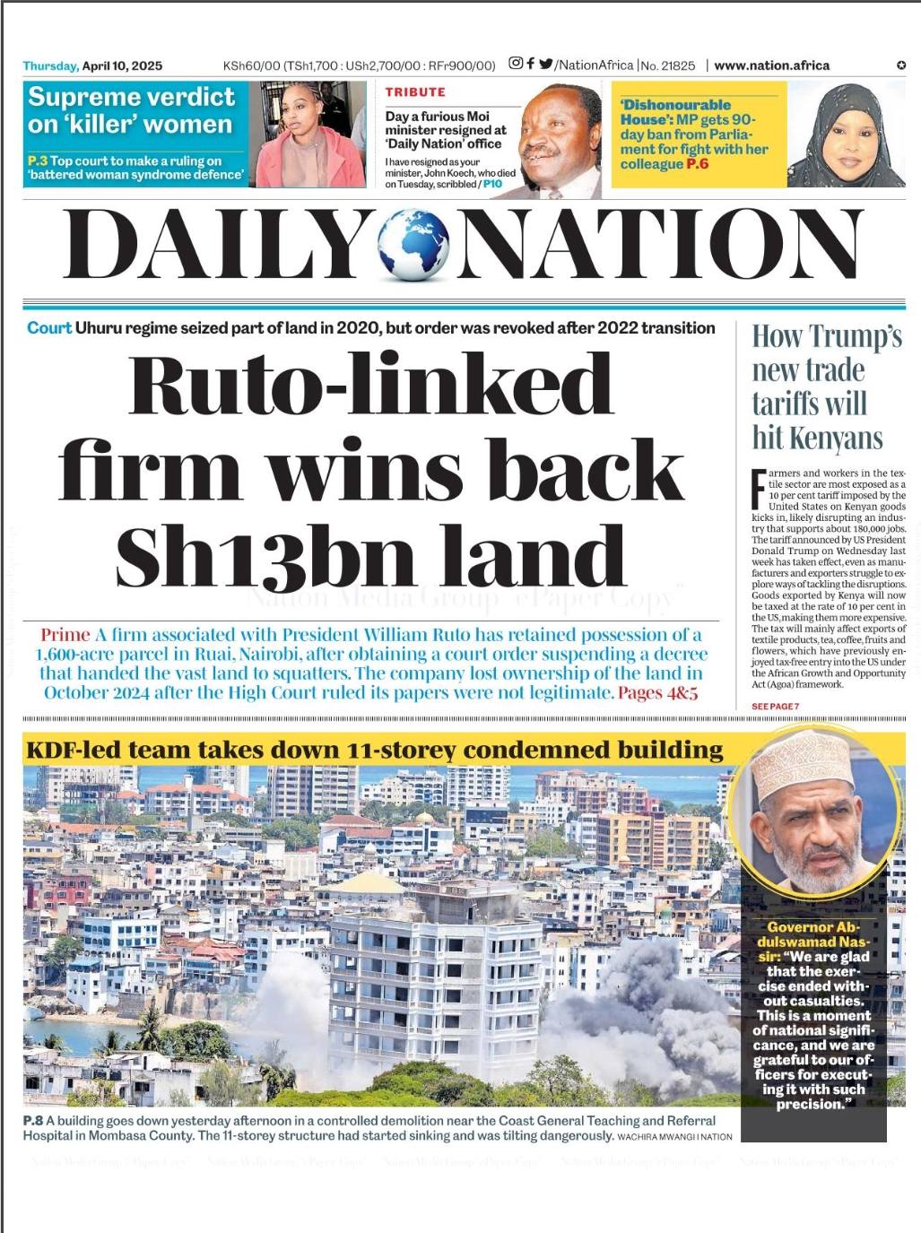 I grew up in Ruai around this area. Acha Ruto arudishiwe shamba ...