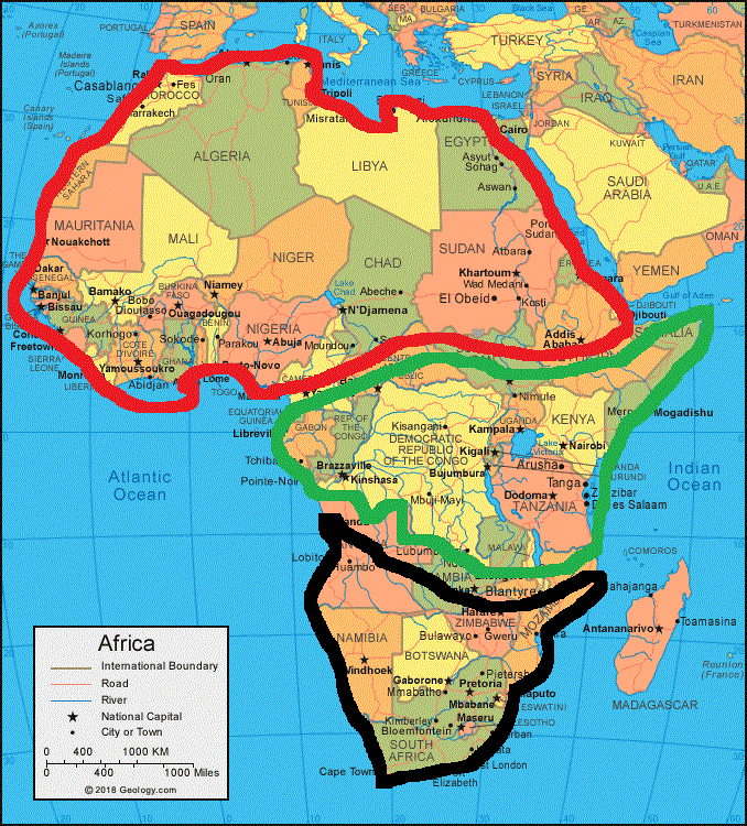 African Countries should Merge Into 3 Super Countries Then Later Merge ...
