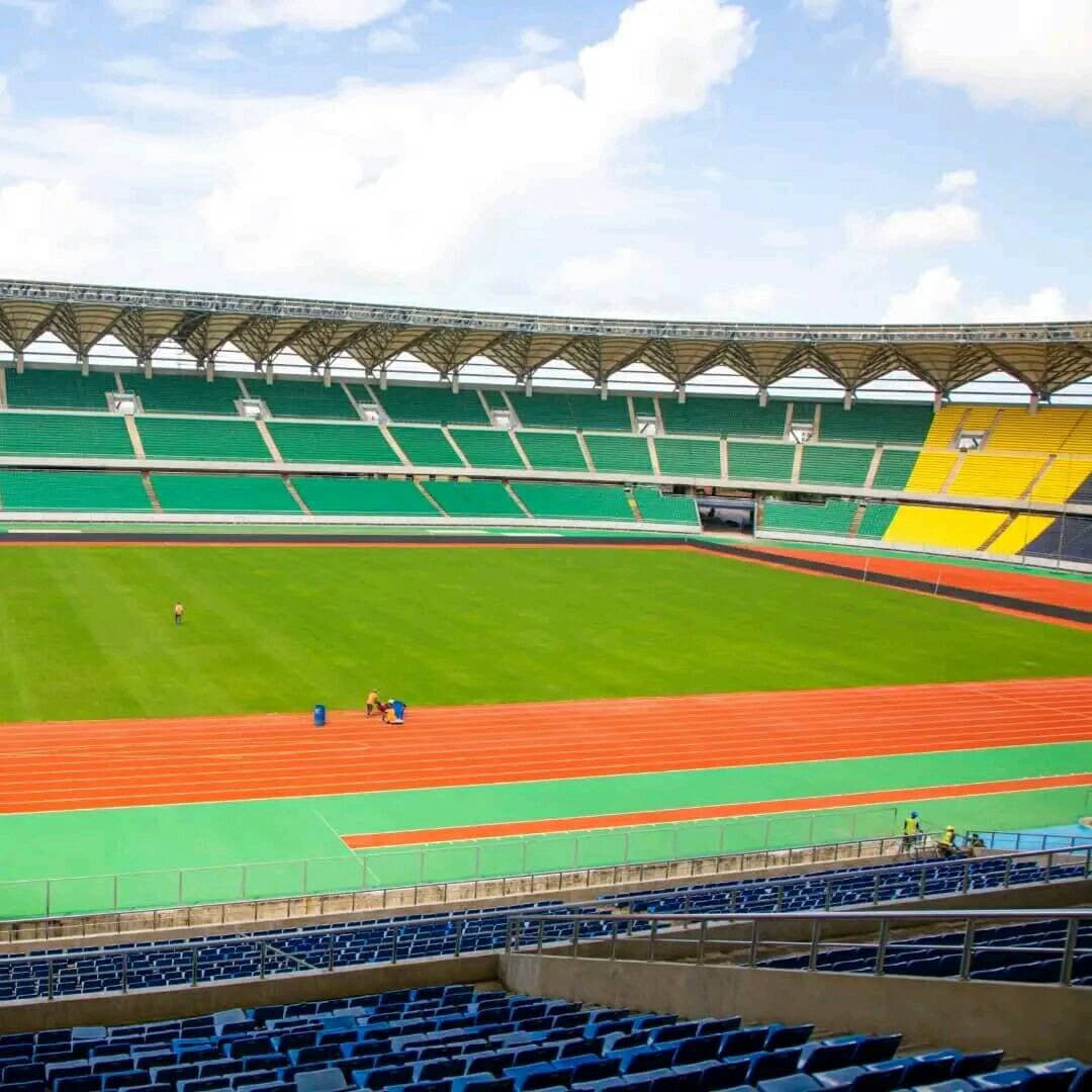 Tanzania Update: Photos of the renovation of the Benjamin Mkapa Stadium ...