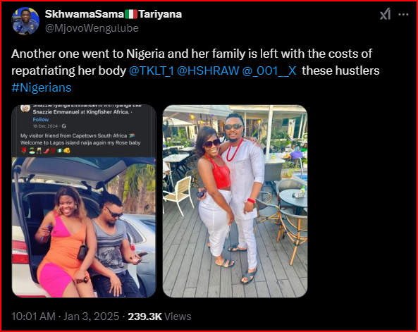 Big matako slay queen sacrificed by a Nigerian man after visiting him ...