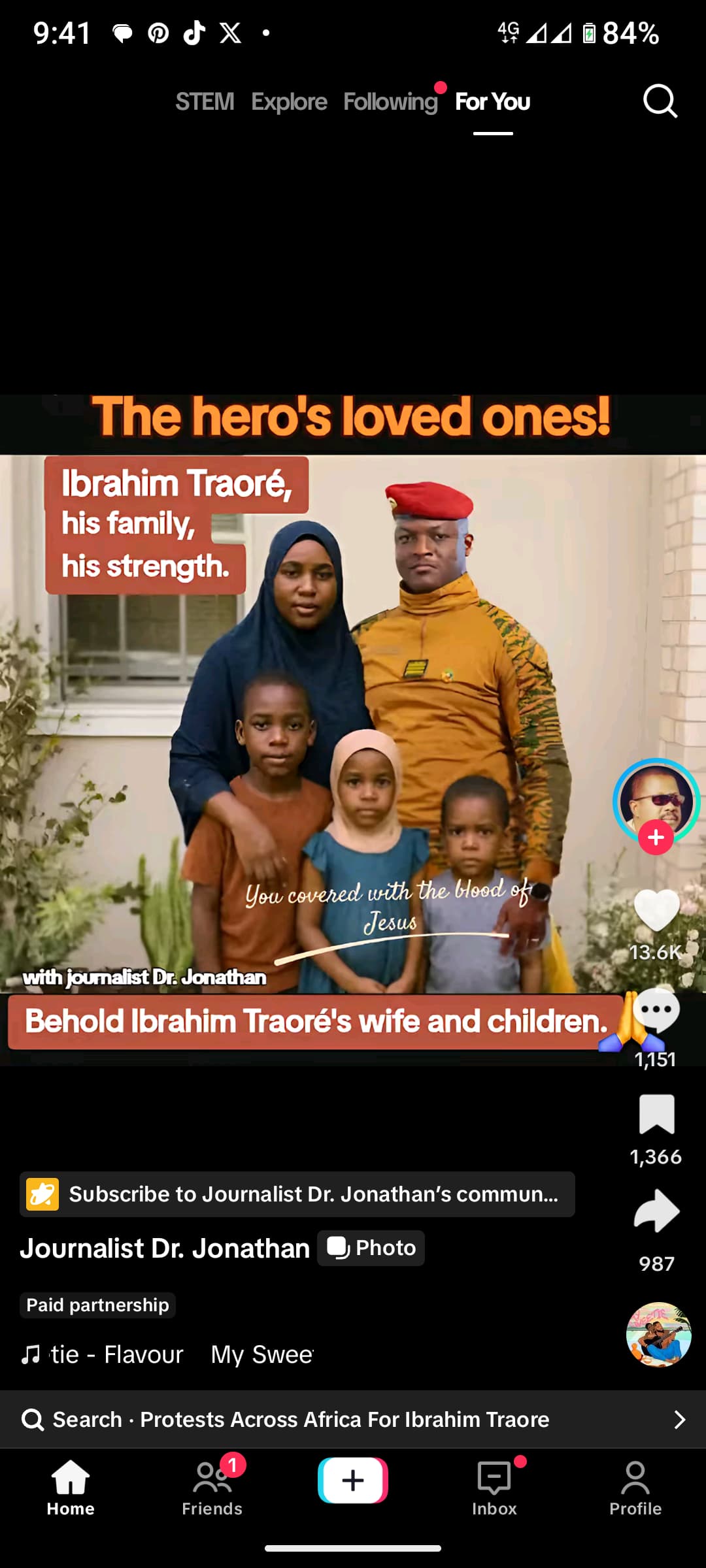 Ibrahim Traore's family - News & Politics - Kenya Talk