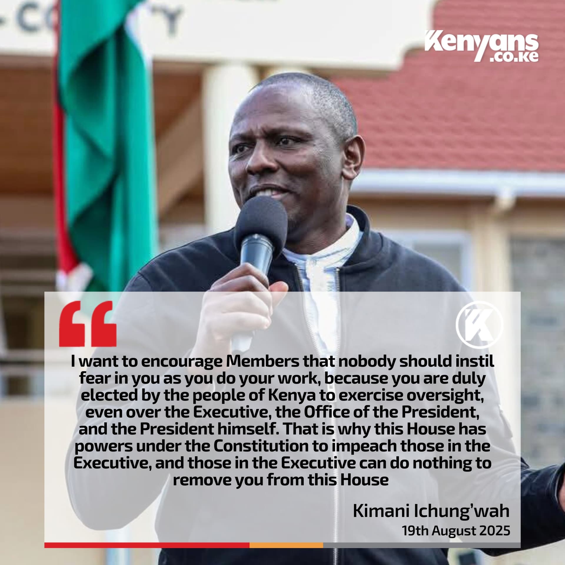 Kimani Ichungwah Is A Changed Man! - News & Politics - Kenya Talk