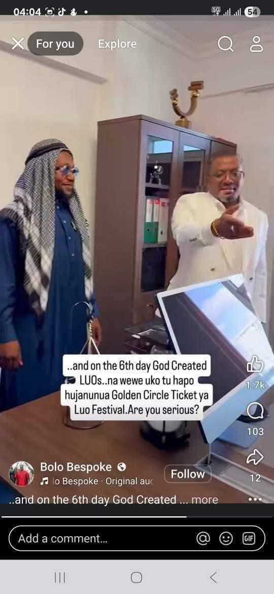 Luo festival had shady wash wash characters - General - Kenya Talk