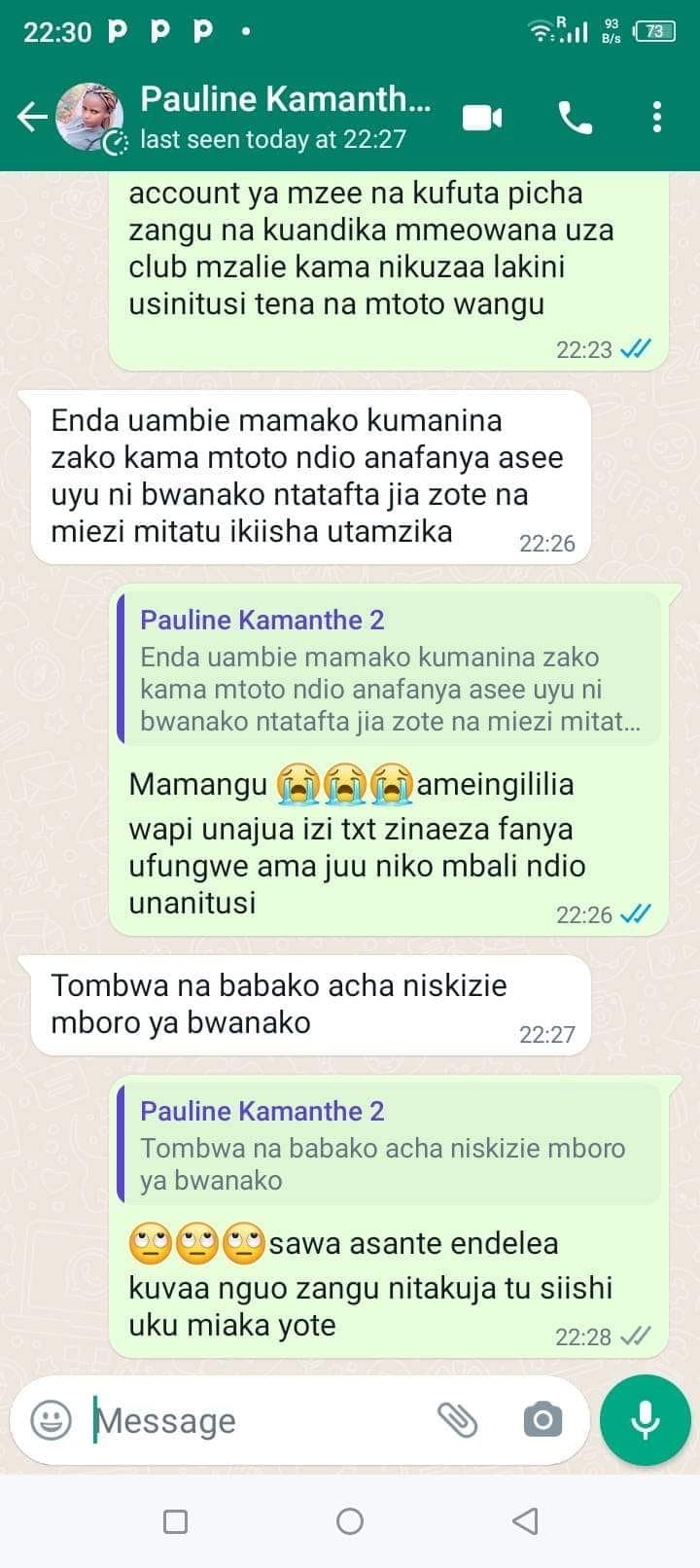 Hamia Kijiji Upiganiwe- Achana Na Lanye za Kanairo - Sex & Relationships - Kenya Talk