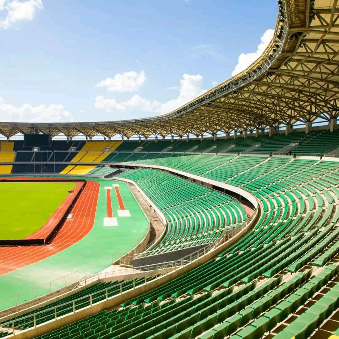 Tanzania Update: Photos of the renovation of the Benjamin Mkapa Stadium ...