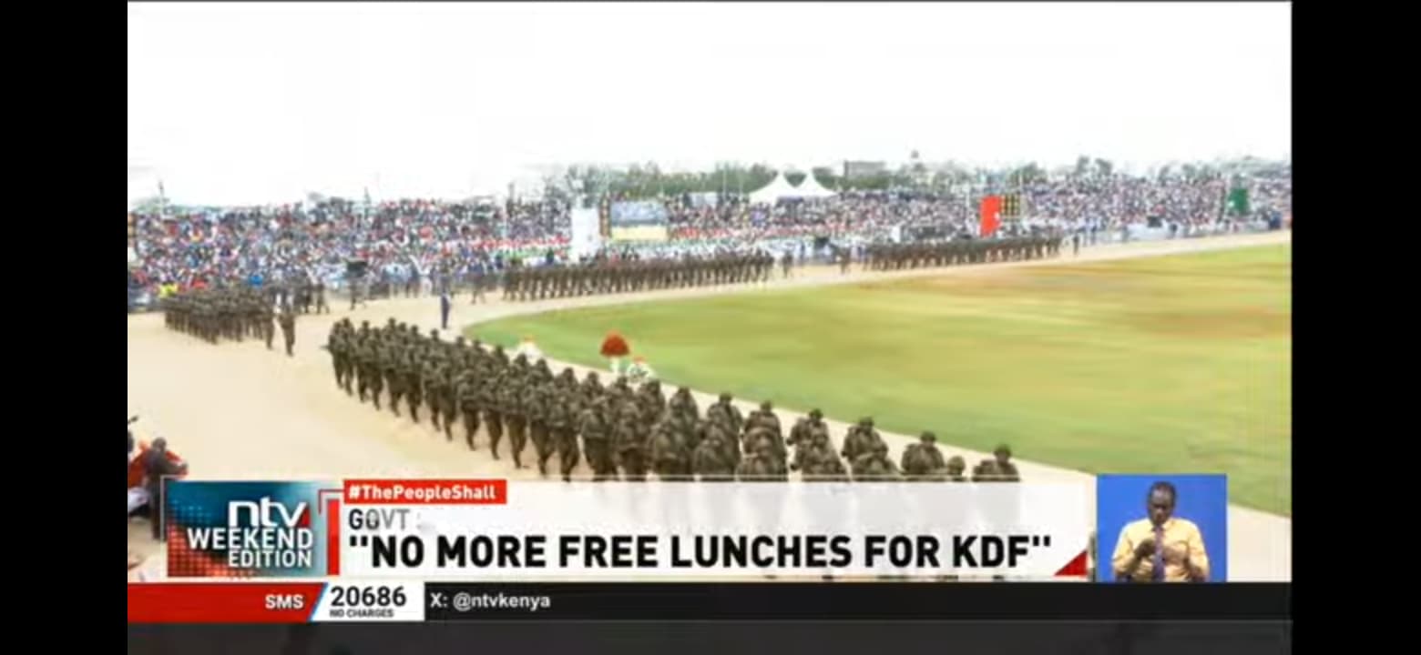 Ruto Government Scraps Free Lunch For KDF - News & Politics - Kenya Talk