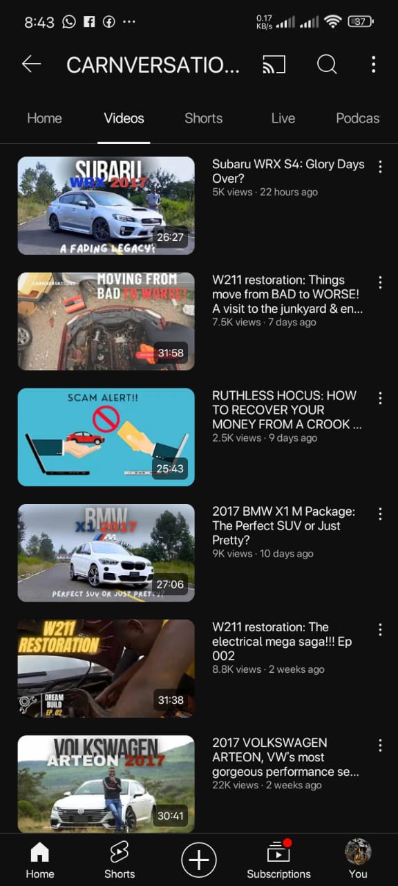 Carnversations v Auto Konnect Kenya - Science & Technology - Kenya Talk