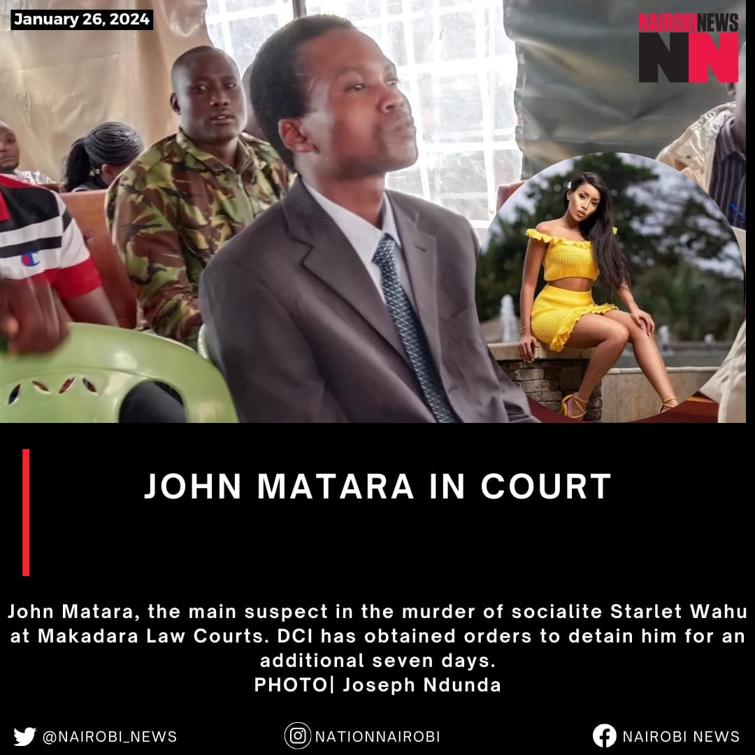 Matara appears in court - Sex & Relationships - Kenya Talk