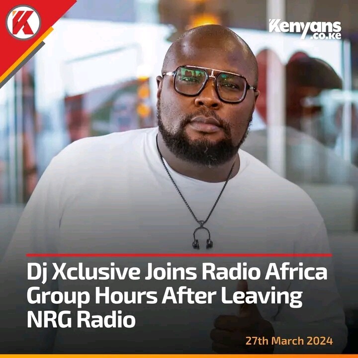 DJ Xclusive quits NRG Radio - General - Kenya Talk