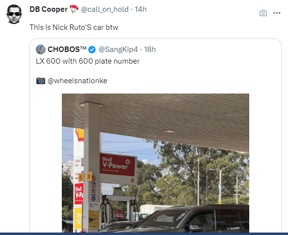 Nick Ruto's new LX 600 as Alai exposes how he is seeking bribes from ...