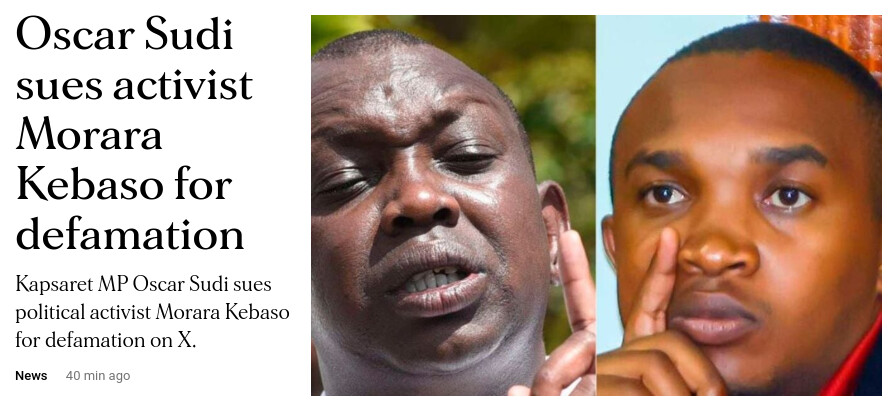 Sudi Ameendea Morara - News & Politics - Kenya Talk