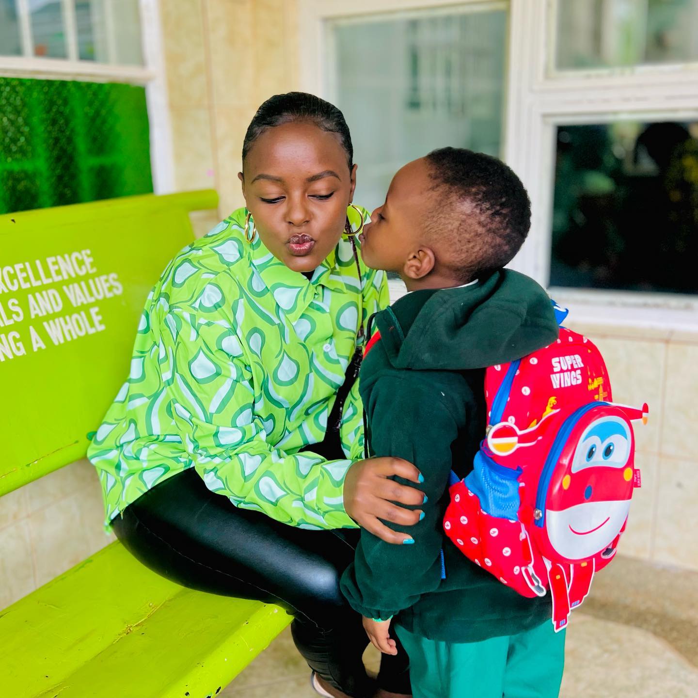 Slyvia, a Kenyan single mother of one 'Kipii', is looking for a father ...